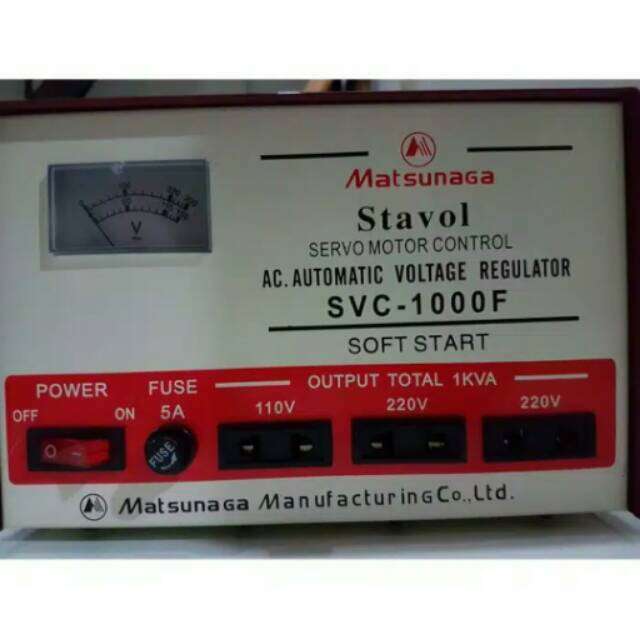 STABILIZER MATSUNAGA 1000VOLT | Lazada Indonesia