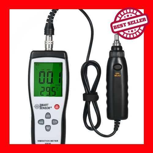 HOT SALE SMART SENSOR AS63B Vibration Meter Detached Probe Type Vibration Meter Handheld ...