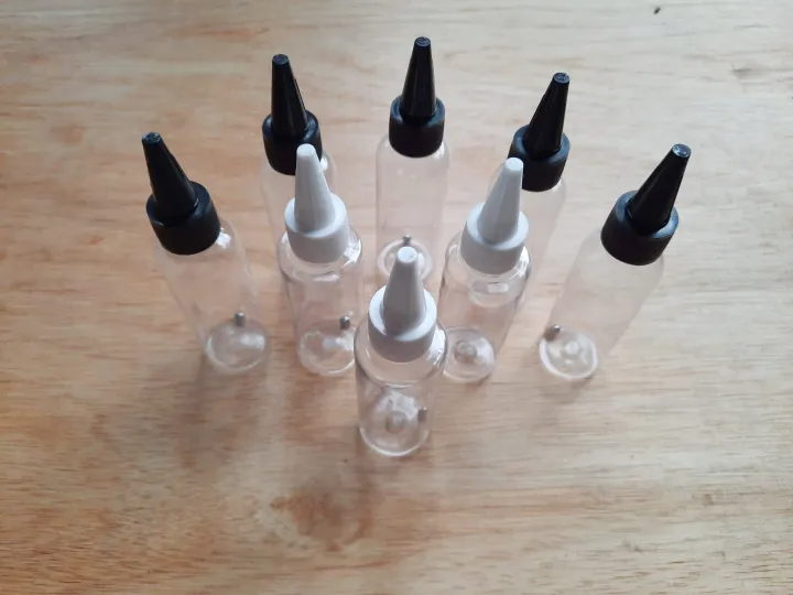 Botol Cat Thinner Airbrush 100ml + Biji Besi (Gotri 1cm) | Lazada Indonesia