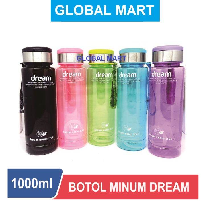 Botol Air Minum 1 liter Design Sporty dan Elegan FAST DELIVERY | Lazada ...