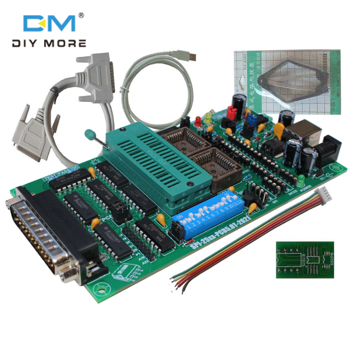 diymore SPI 25XX PCB5.0T Main Board BIOS Programmer Multifunctional General Purpose EPROM Burner ...