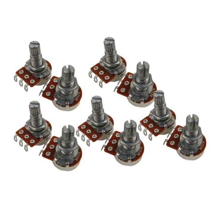 Guitar Small Size Pots Potentiometers For Guitar Bass Parts (Pack Of 10 ...