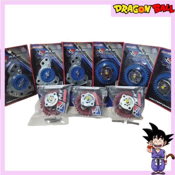 (NLK PERFORMANCE) OIL PUMP RACING WITH GEAR LC4S LC135 5S Y15ZR V1 V2 ...