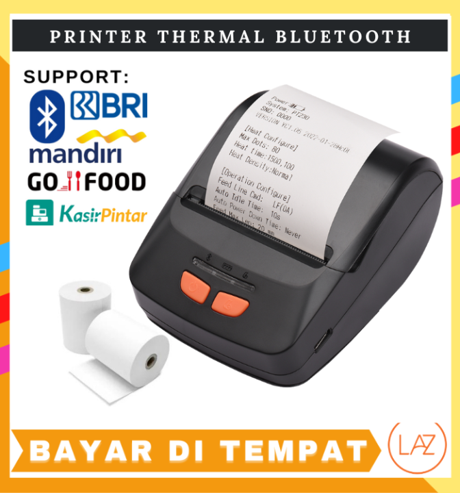 BISA COD - PRINTER BLUETOOTH MINI THERMAL PRINTER PORTABLE POS 58MM ... BISA COD - PRINTER BLUETOOTH MINI THERMAL PRINTER PORTABLE POS 58MM ...