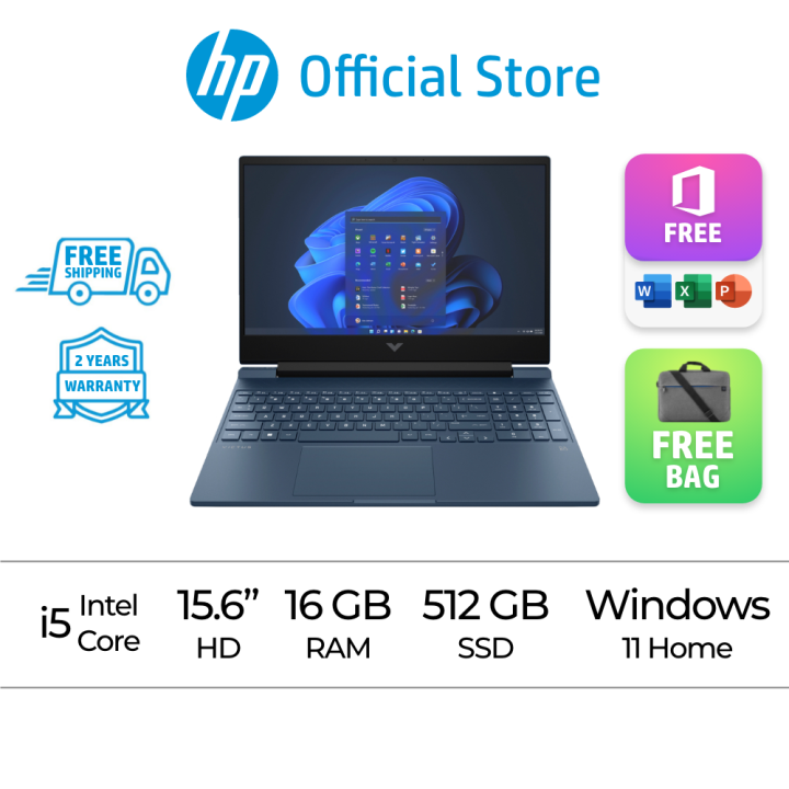 HP VICTUS Gaming Laptop 15-fa0152TX| Roku 22C1 | Core i5-12450H | 16GB ...