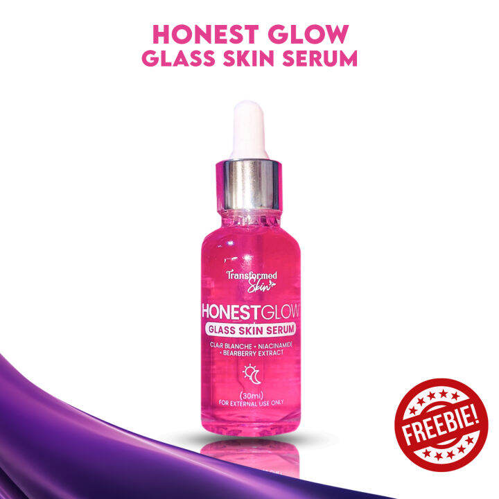Honest Glow Glass Skin Serum 30ml (WITH FREEBIES) | Lazada PH