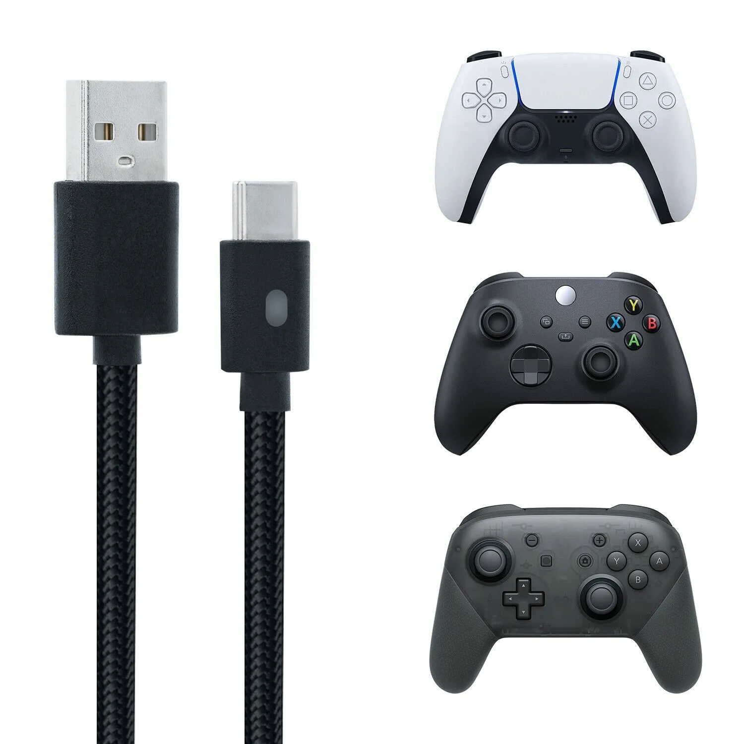 สายชาร์จจอย / Data Ps5 ของแท้ Dobe PS5 Charging Cable [USB Charger for ...