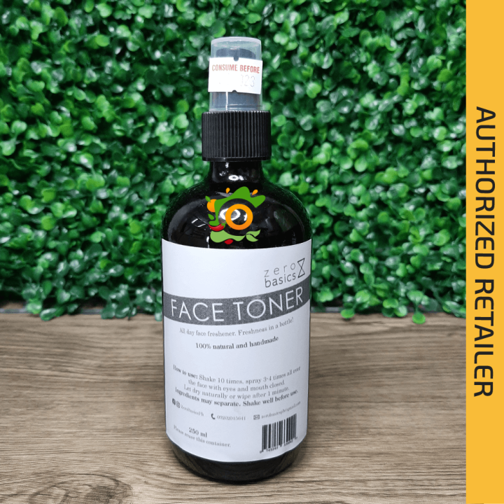 Zero Basics Face Toner & Mist 250ml | Vegan | Lazada PH