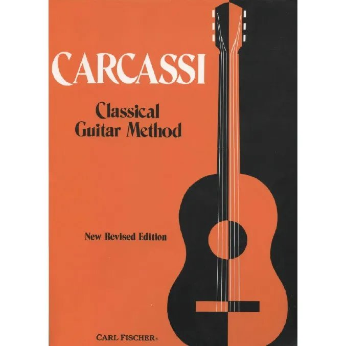 Classical Guitar Method by Matteo Carcassi HVS 130 Pages Book for ...