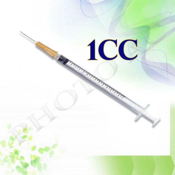 1cc Disposable syringe With needle | Lazada PH