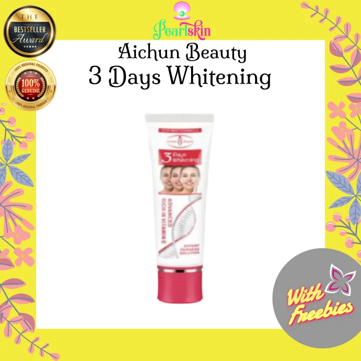 PEARL SKIN Aichun Beauty 3 Days Kojic Acid Whitening Moisturizing Cream ...