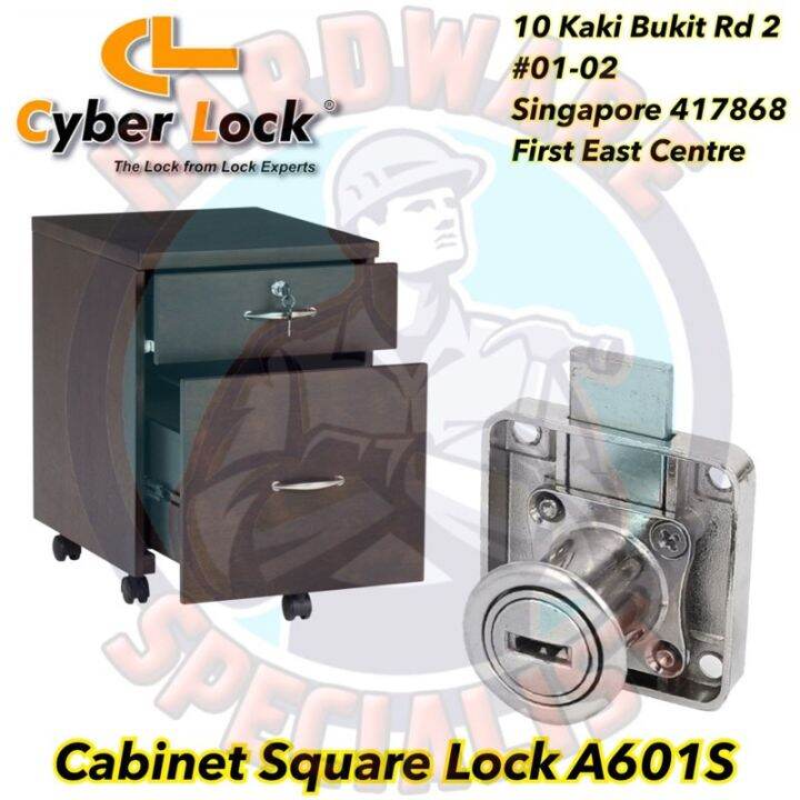 Cyberlock Furniture Cabinet Square Lock / Square Cam Lock / Cabinet ...