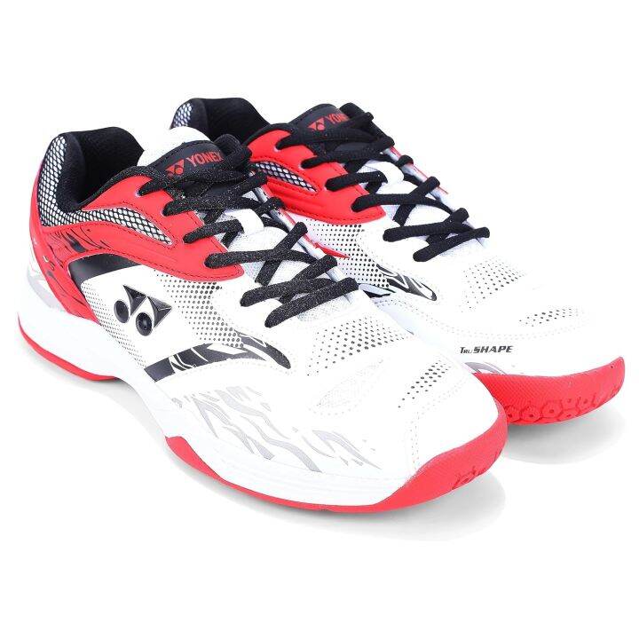 Sepatu Badminton Yonex Atlas White/Neon/Berry | Lazada Indonesia