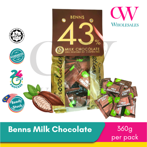Benns Milk Chocolate 360g per pack | Lazada