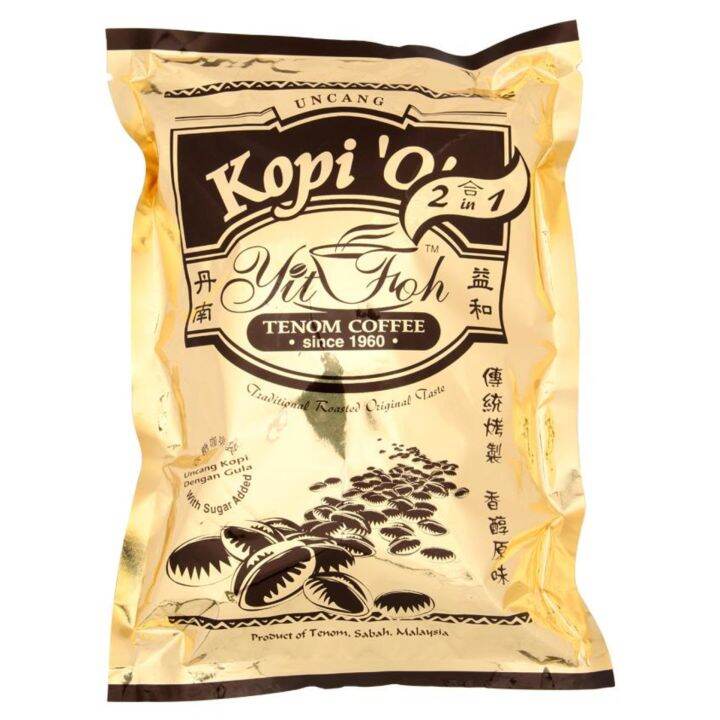 KOPI TENOM SABAH / YIT FOH TENOM COFFEE (KOPI O 2 IN 1 COFEE+SUGAR ...