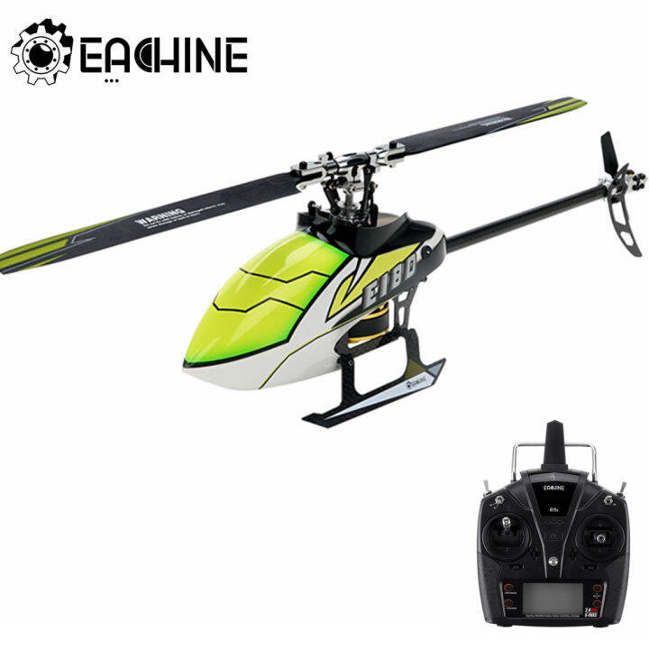 Eachine E180 6CH 3D6G System Dual Brushless Direct Drive Motor Flybarless RC Helicopter RTF ...