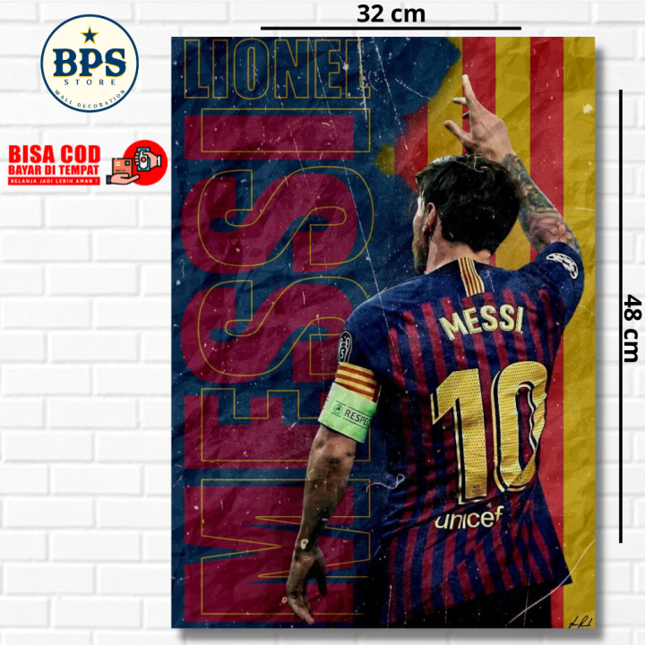 POSTER LIONEL MESSI - FOTO LIONEL MESSI - POSTER BARCELONA - POSTER ...
