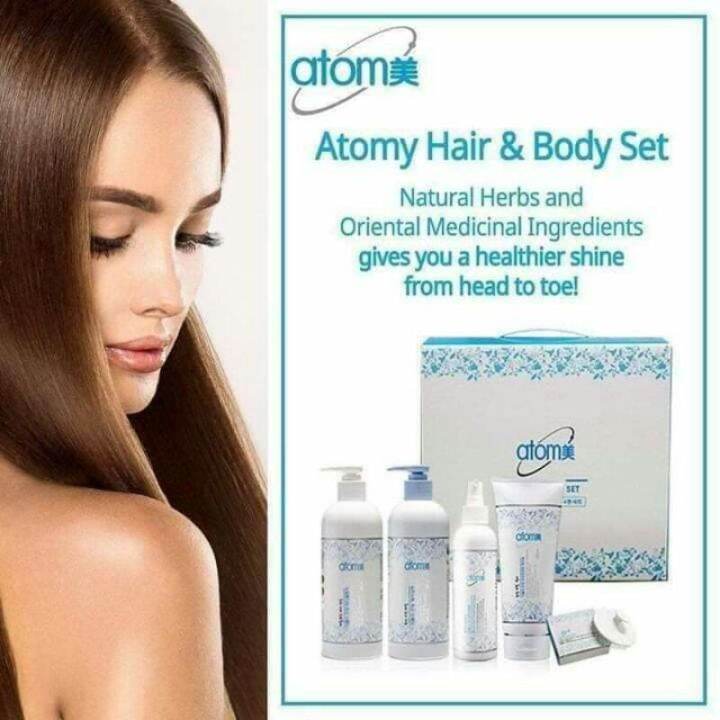 Atomy hair and body 4 set อะโทมี่ แฮร์ แอนด์ บอดี้ เซ็ต ของแท้100% ...