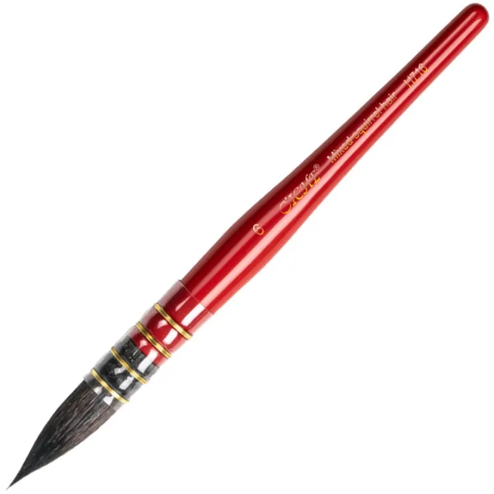 Taiwan Province imported red fat squirrel fur watercolor pen set ...