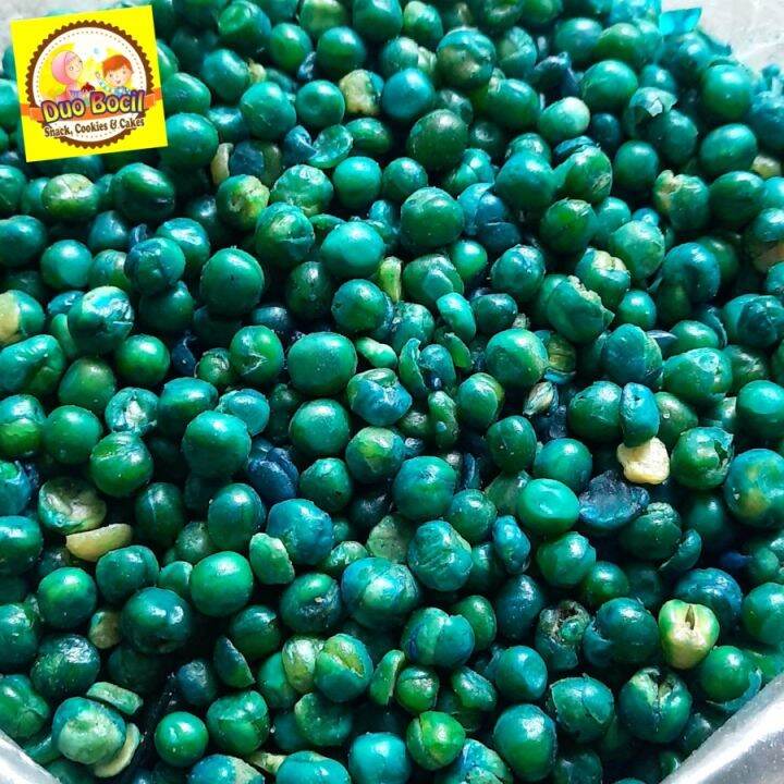 Kacang Polong Hijau Spesial 1 Kg - Duo Bocil Snack | Lazada Indonesia