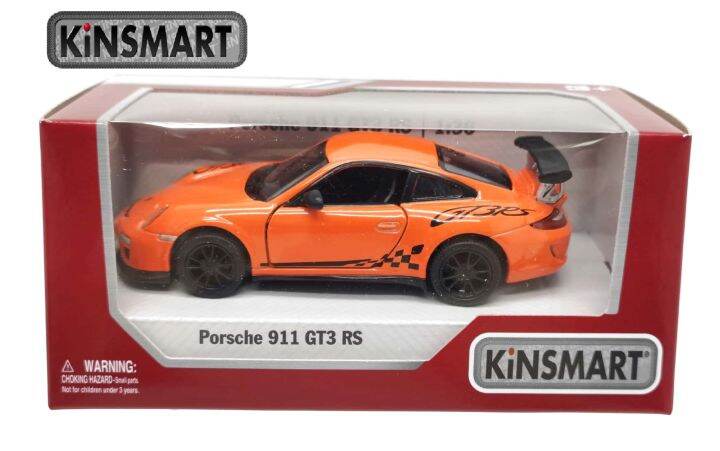 KINSMART 1:36 METAL DIE CAST PORSCHE 911 GT3 RS CAR MODEL COLLECTION ...