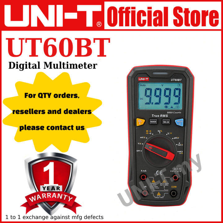 UNI-T UT60BT Digital Multimeter | Lazada