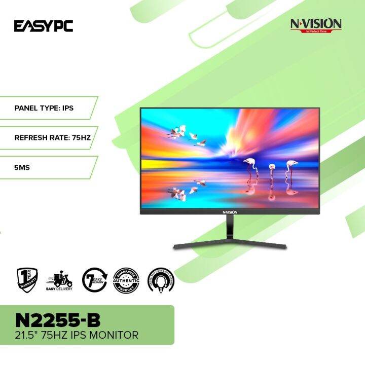 Same Day Delivery EasyPC Nvision N2255-B 22 inch Monitor IPS Panel Type ...