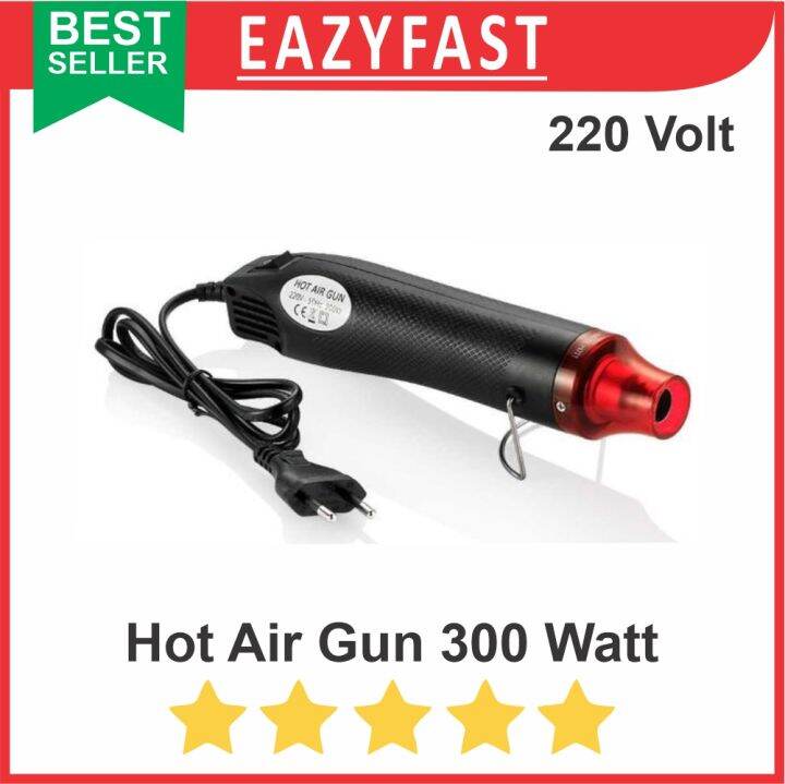 Heat Gun Hot Air Blower Kipas Uap Angin Panas Pemanas Plastik Sticker ...
