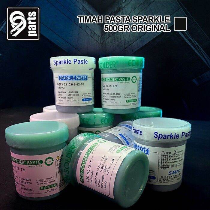 Timah Pasta Sparkle OZ63 White / Timah Pasta Green L20 Lead Free ...