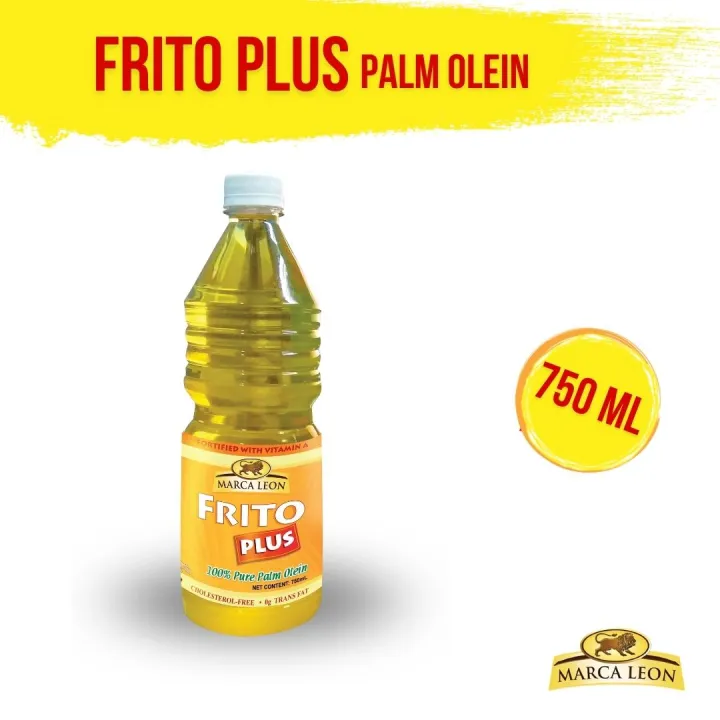 Frito Plus Pure Palm Olein 750ml PET Bottle | Lazada PH
