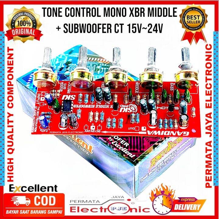 Tone Control Mono XBR Middle Plus Subwoofer CT 15volt-24volt | Lazada ...