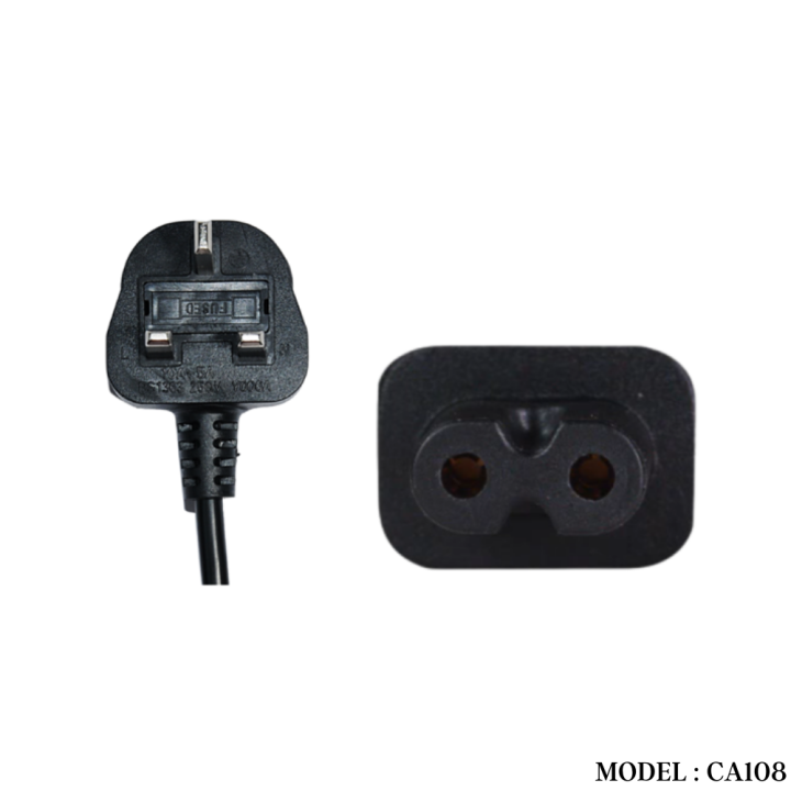 CA108 3 TO 2 PIN POWER CORD 1.5M | Lazada