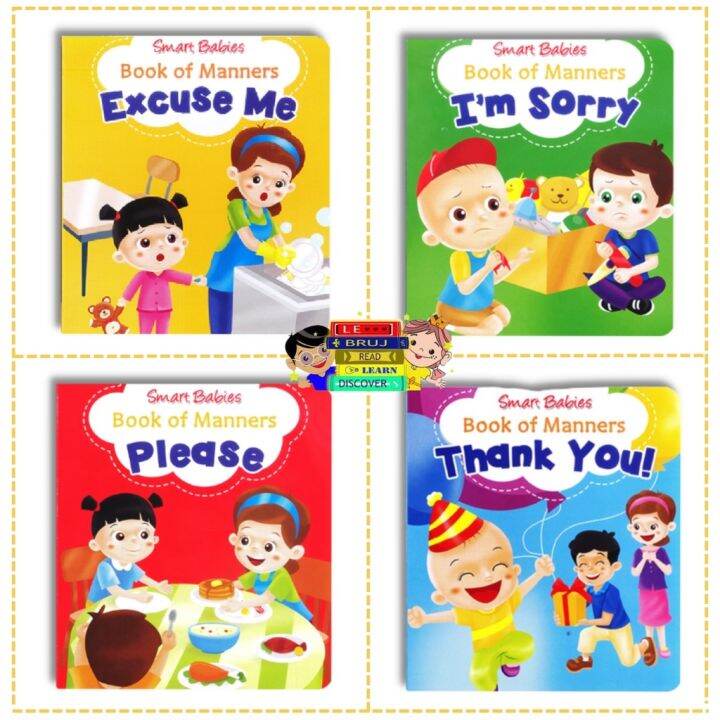 Smart Babies Book Of Manners Excuse Me Please Thank You Im Sorry For 0 ...
