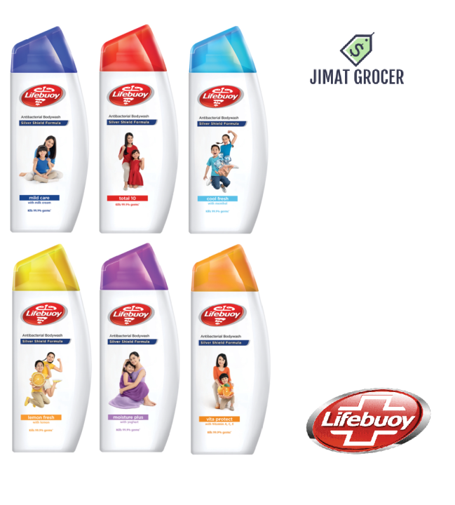 LIfebuoy Anti Bacterial Shower Gel / Mandian / Bodywash 275ml / 300ml ...