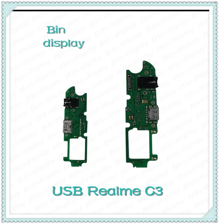 USB Realme C3 อะไหล่สายแพรตูดชาร์จ แพรก้นชาร์จ Charging Connector Port ...