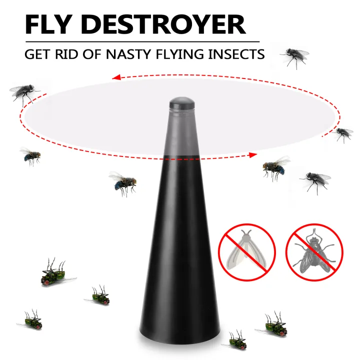 Fly Repellent Fan อุปกรณ์ป้องกันอาหาร Fly Destroyer เก็บแมลงวันแมลงให้ห่างจากพัดลมตั้งโต๊ะไล่ ...