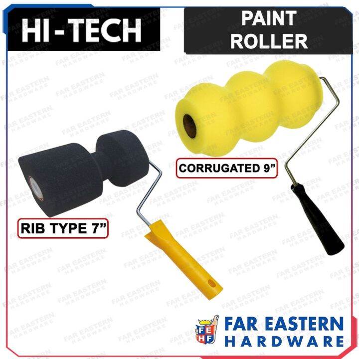 【READY STOCK】 ☛HI-TECH Corrugated | Rib Type Roof Paint Roller☝ | Lazada PH