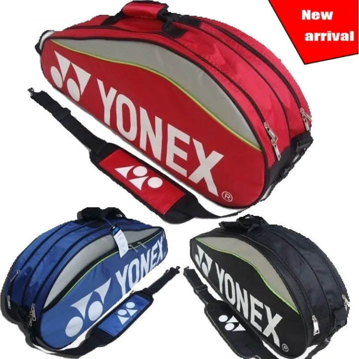 Yonex Badminton Bag Waterproof Double Compartment Strap Sebelah Bahu ...