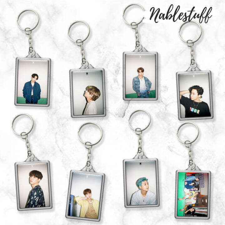 Gantungan Kunci Ganci BTS Dynamite RM Jin Suga Jhope Jimin V Jungkook //Gantungan Kunci Akrilik ...