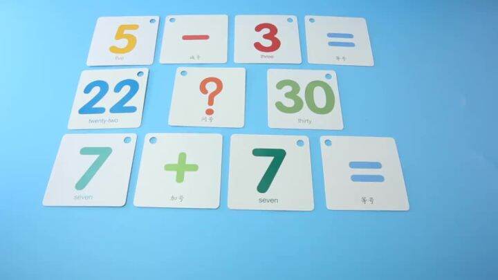 Children's Number Card 1-100 Kindergarten Baby Early Childhood ...