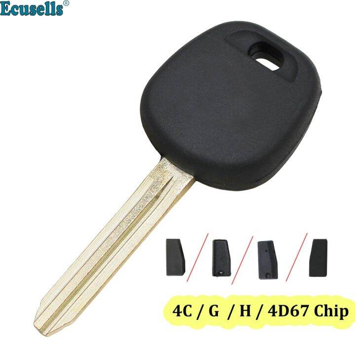 Transponder Ignition Blank Key shell for TOYOTA Corolla Camry 4Runner ...
