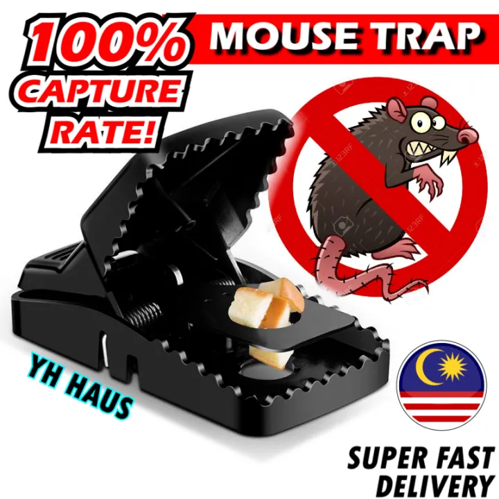 Mouse Trap Rat Trap Perangkap Tikus Reusable Rat Catching Mice Mouse ...