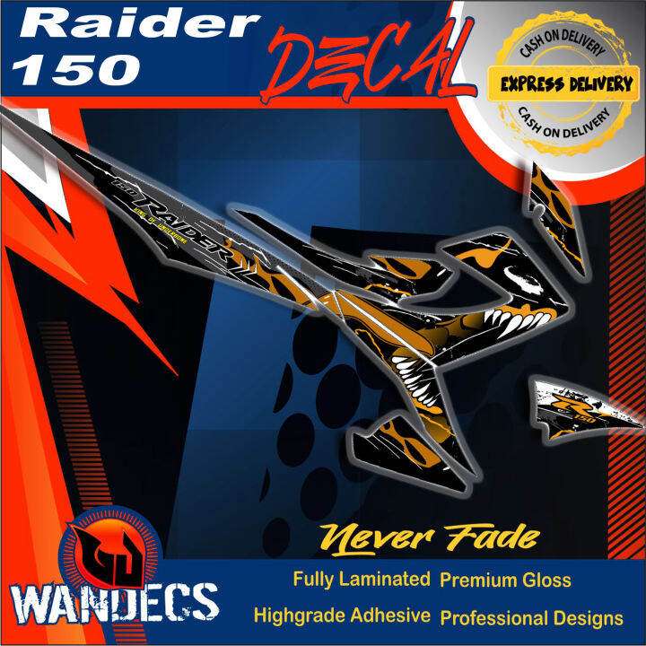 Raider 150 Decals | Lazada PH