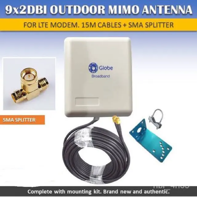 5% OFF LTE 18DBI Nimo antenna with 15m cable for globe at home , smart ...