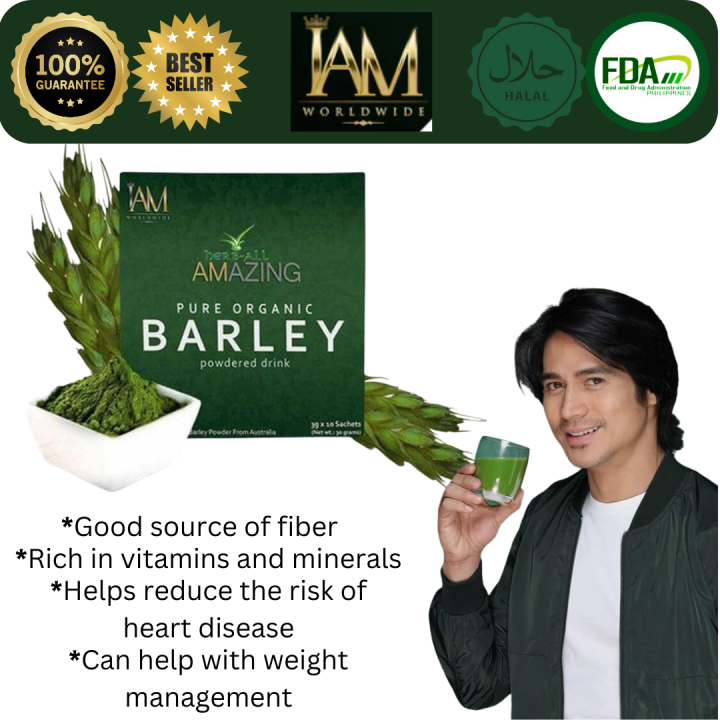 Amazing Barley herbal Amazing powder Pure Organic Barley original promo ...