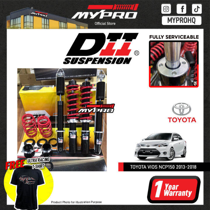 Toyota Vios NCP150 13-18 (Boleh Service) DII Class Adjustable ...