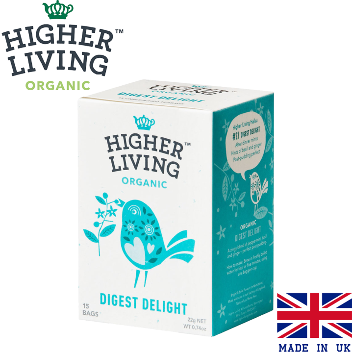 Higher Living Delight Tea ไฮเออร์ลีฟวิ่งดีไลท์ชาดำปรุงสำเร็จรูปกลิ่น ...