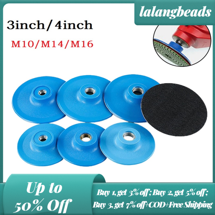 LABD Sanding Disc Backing Pad 3/4" M10/M14/M16 Sandpaper Self-adhesive ...