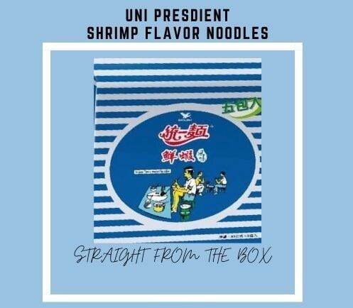 UNI PRESIDENT SHRIMP FLAVOR NOODLES | Lazada PH