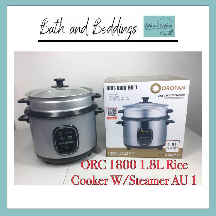 OROFAN RICE COOKER / AUTOMATIC WITH STEAMER | Lazada PH